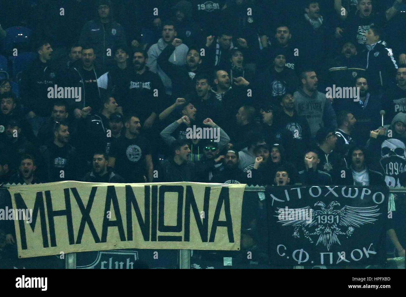 Paok Fans Stock Photos & Paok Fans Stock Images - Alamy
