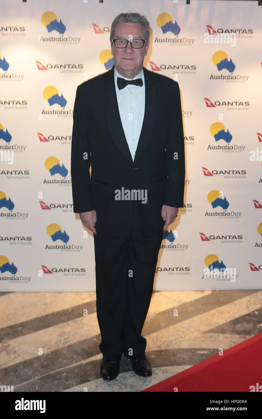 Guests attend the Qantas Australia Day Gala Dinner and Awards Ceremony ...