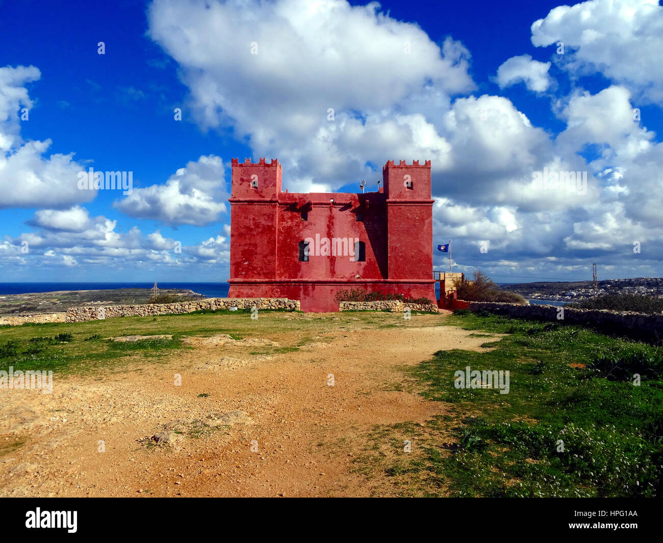 Malta castle hi-res stock photography and images - Alamy
