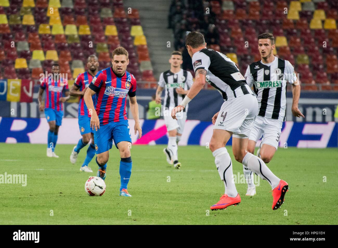 May 31, 2015: Adrian Popa #77 of FCSB in action during the Cupa ...