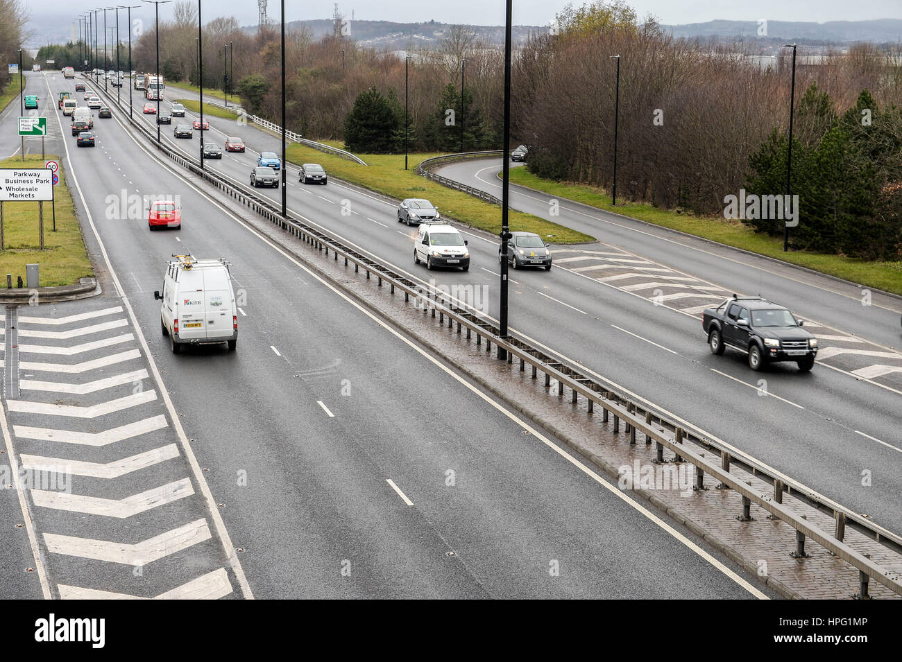 A57 motorway hi-res stock photography and images - Alamy