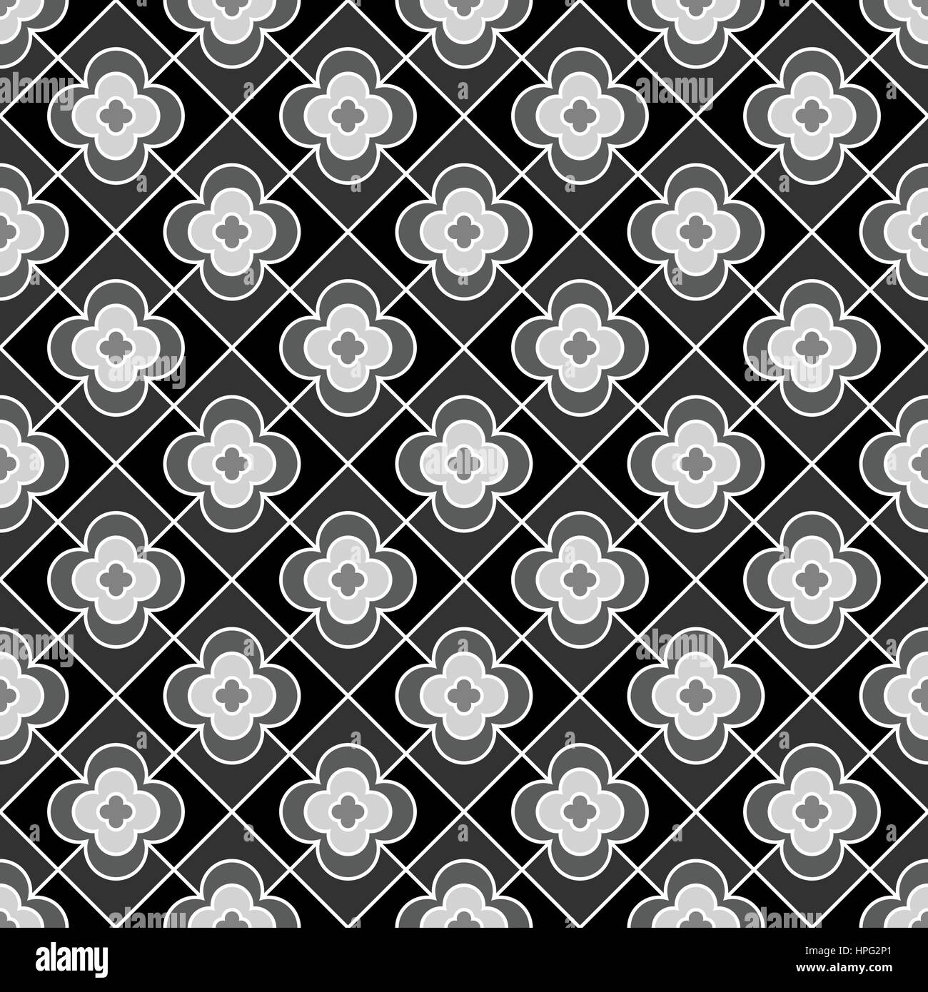 Traditional Japanese pattern - seamless editable repeating vector ...