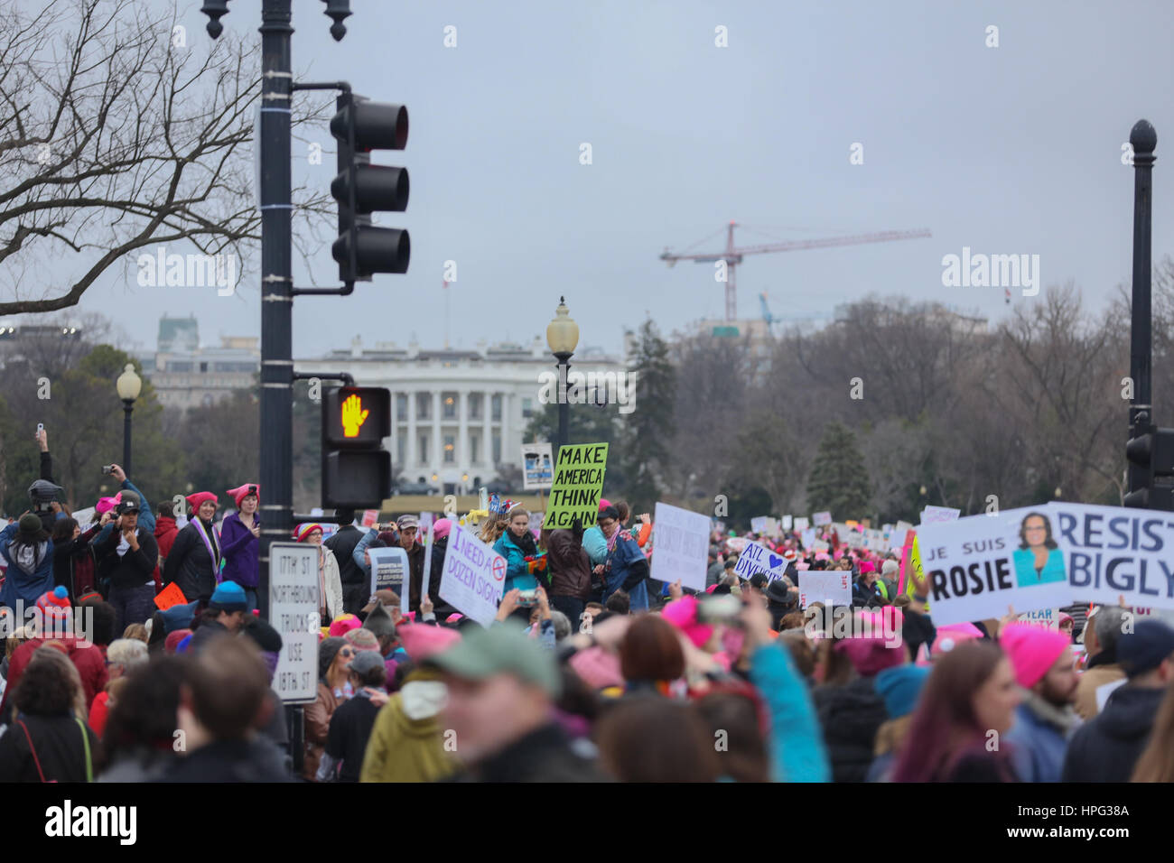 Women's March Washington, D.C. Featuring: Atmosphere Where: Washington ...