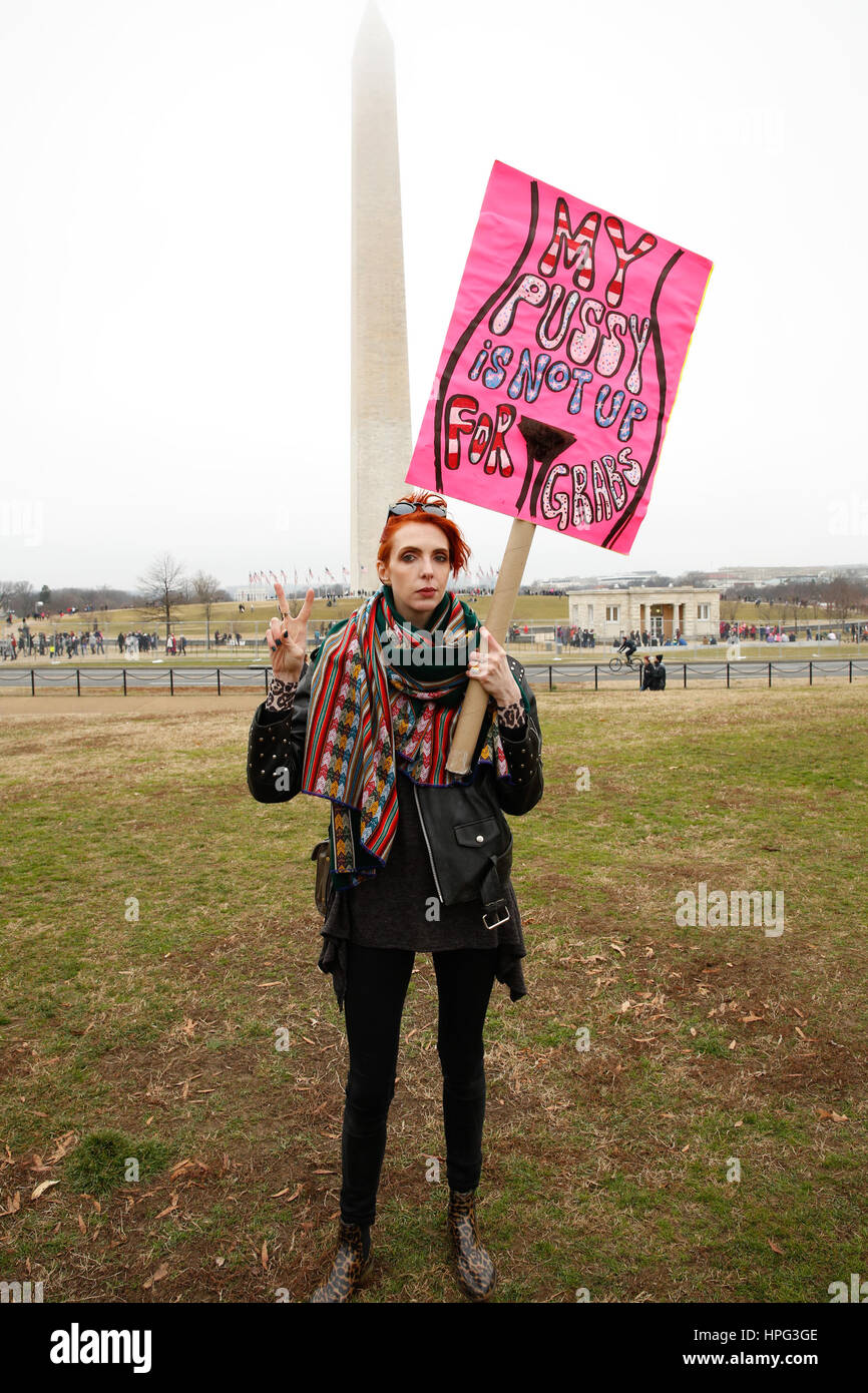 Women's March Washington, D.C. Featuring: Atmosphere Where: Washington ...