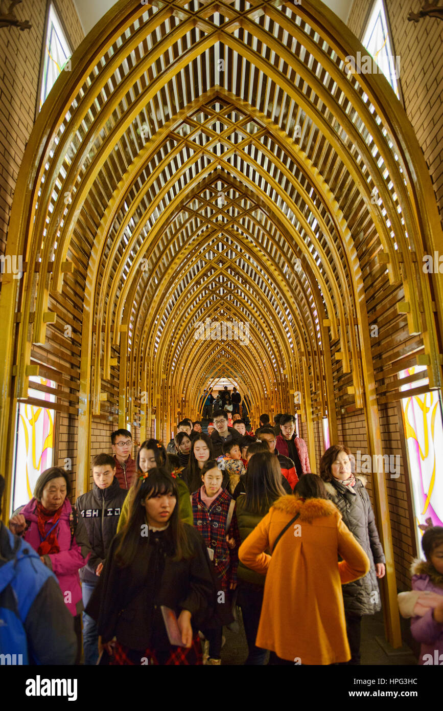 Entrance to the Bell Tower Church, Hangzhou, China Stock Photo - Alamy