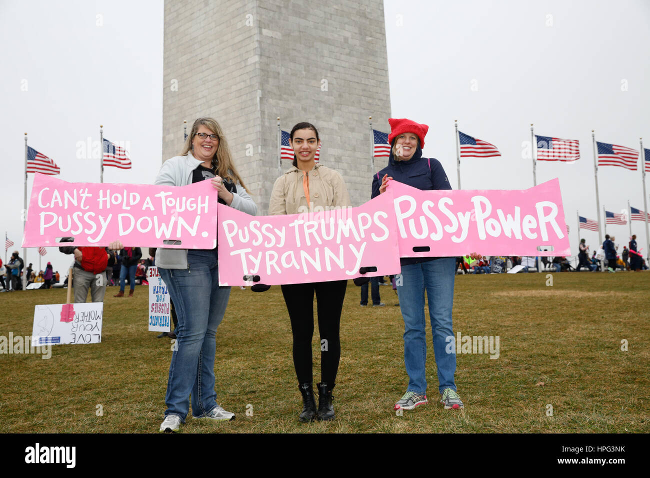 Women's March Washington, D.C. Featuring: Atmosphere Where: Washington ...
