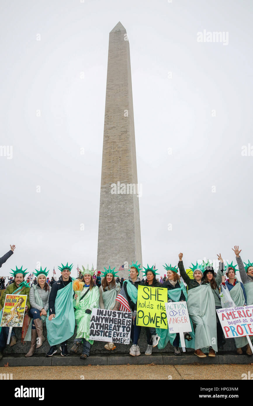 Women's March Washington, D.C. Featuring: Atmosphere Where: Washington ...