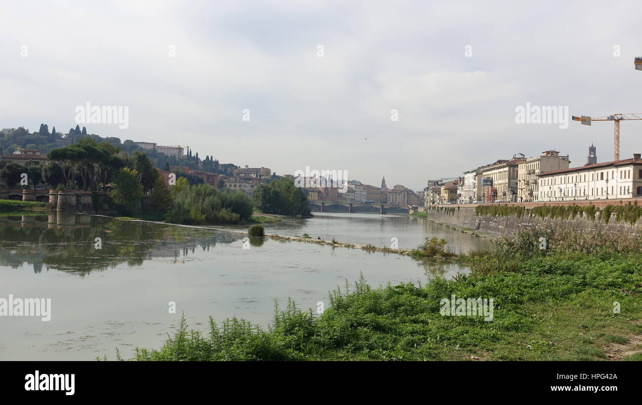 River Arno in Florence, Italy Stock Photo - Alamy