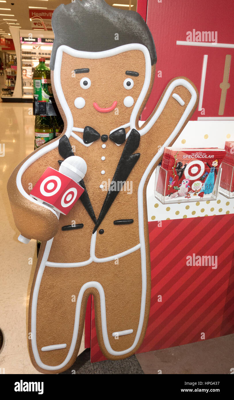 Ginger Breadington promoting 10 days of deals at Target Stores. St Paul ...