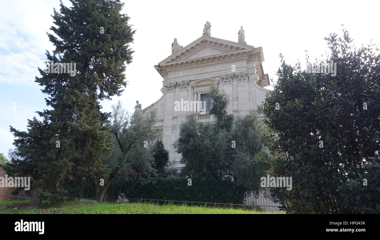 Marble building in Rome, Italy Stock Photo - Alamy