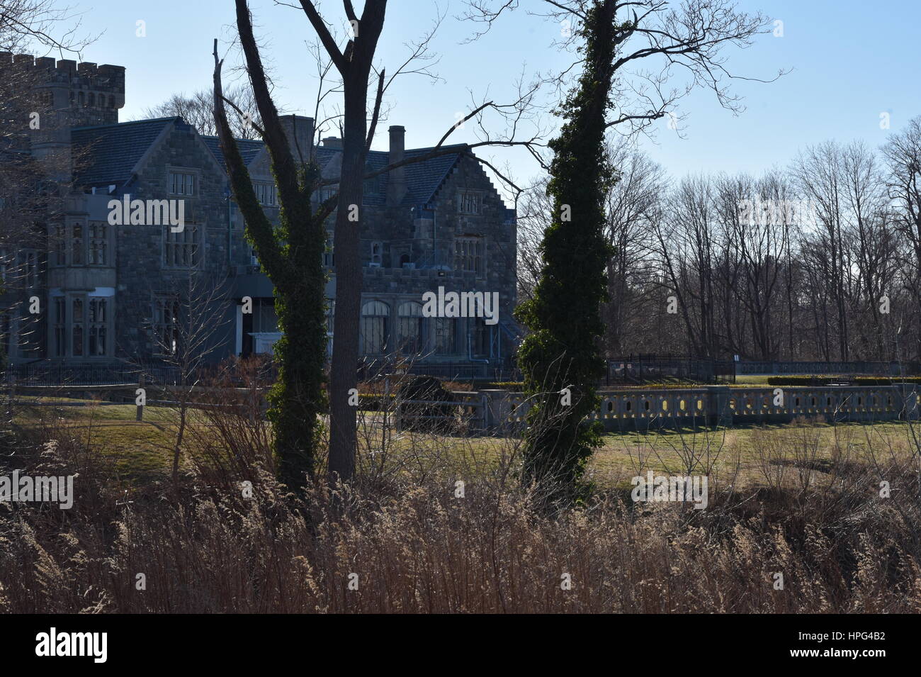 The Sands Point Preserve on the original Guggenheim Estate Stock Photo ...