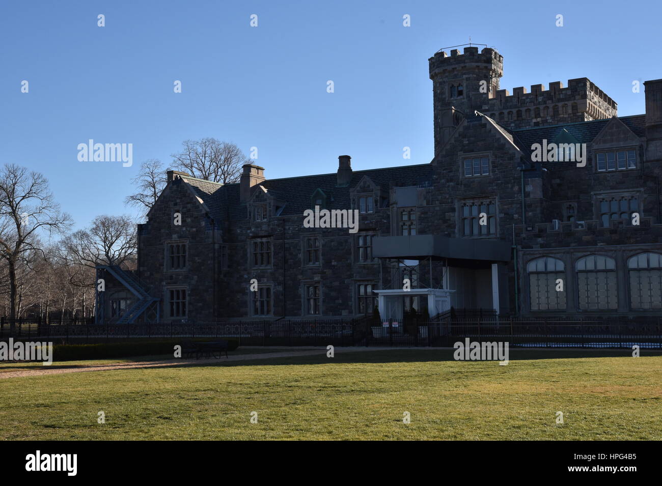 The Sands Point Preserve on the original Guggenheim Estate Stock Photo ...