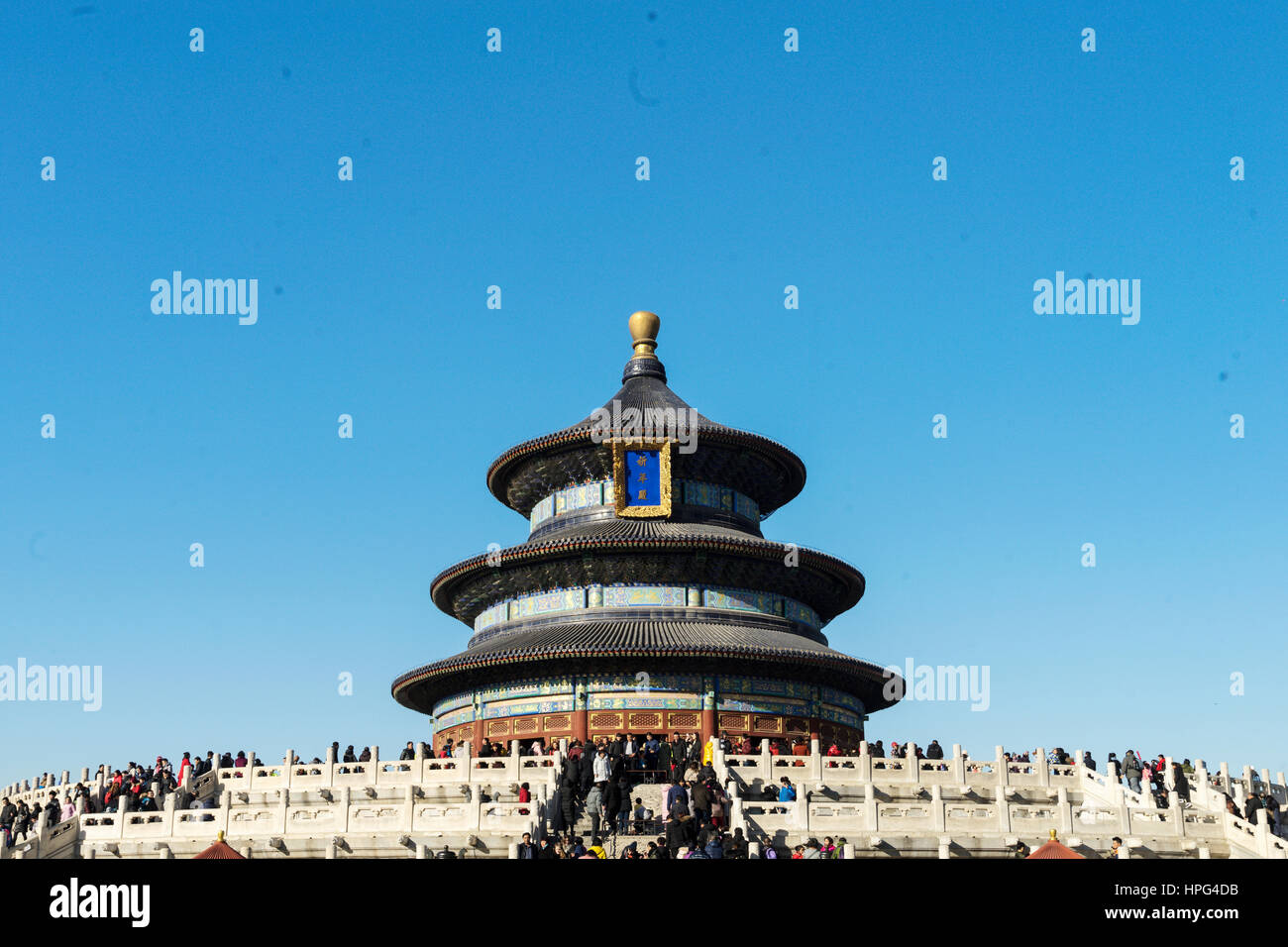 Temple of heaven on Spring Festavel 2017 Stock Photo - Alamy