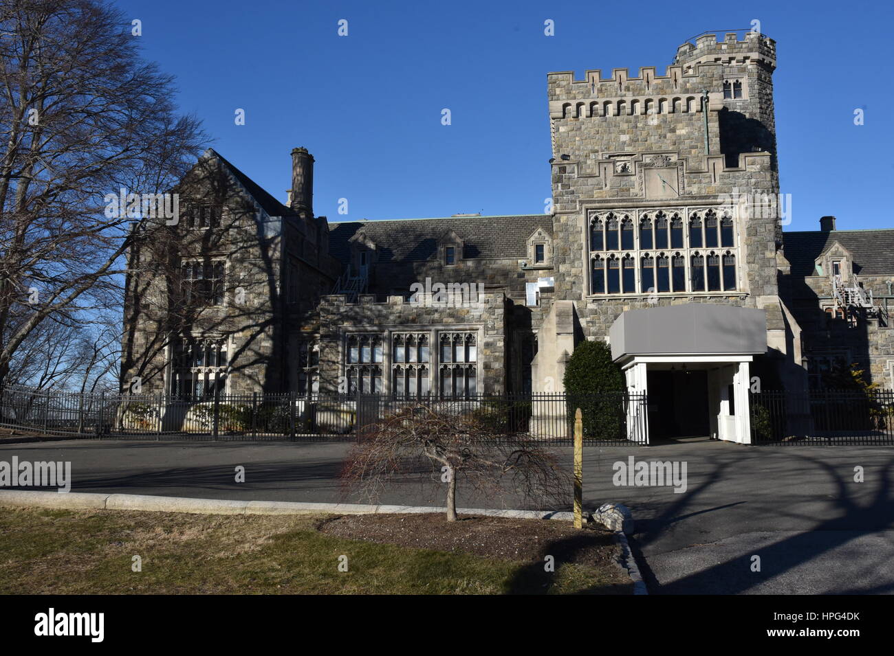 The Sands Point Preserve on the original Guggenheim Estate Stock Photo ...