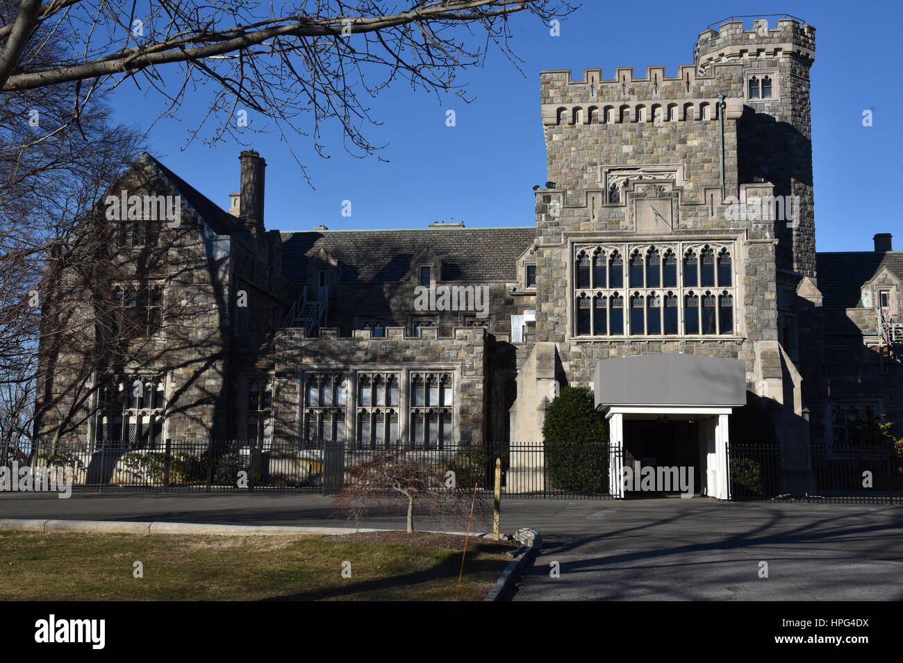 The Sands Point Preserve on the original Guggenheim Estate Stock Photo ...