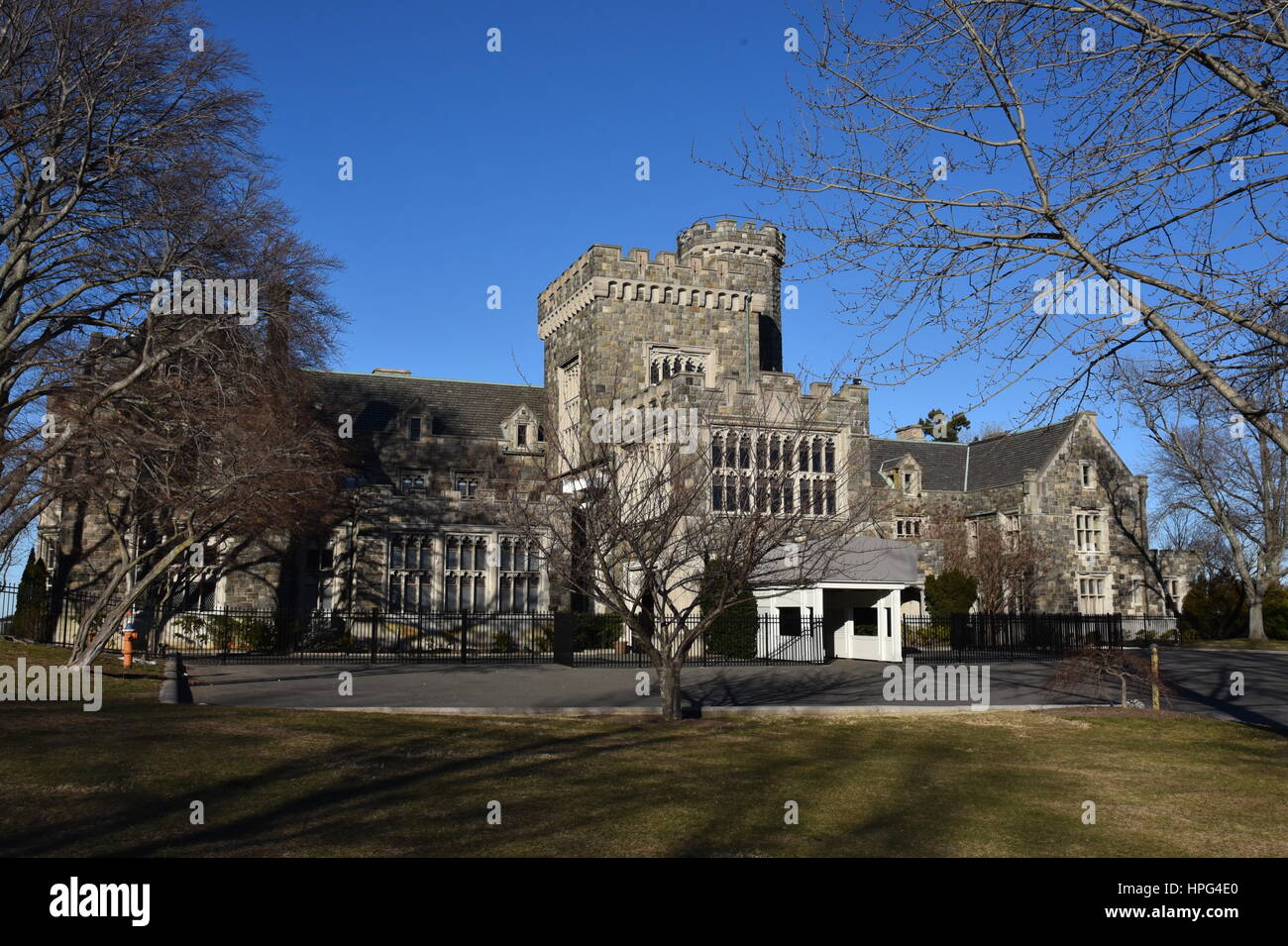 The Sands Point Preserve on the original Guggenheim Estate Stock Photo ...