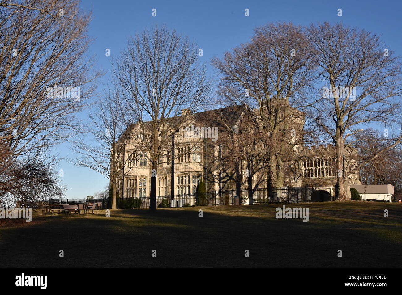 The Sands Point Preserve on the original Guggenheim Estate Stock Photo ...