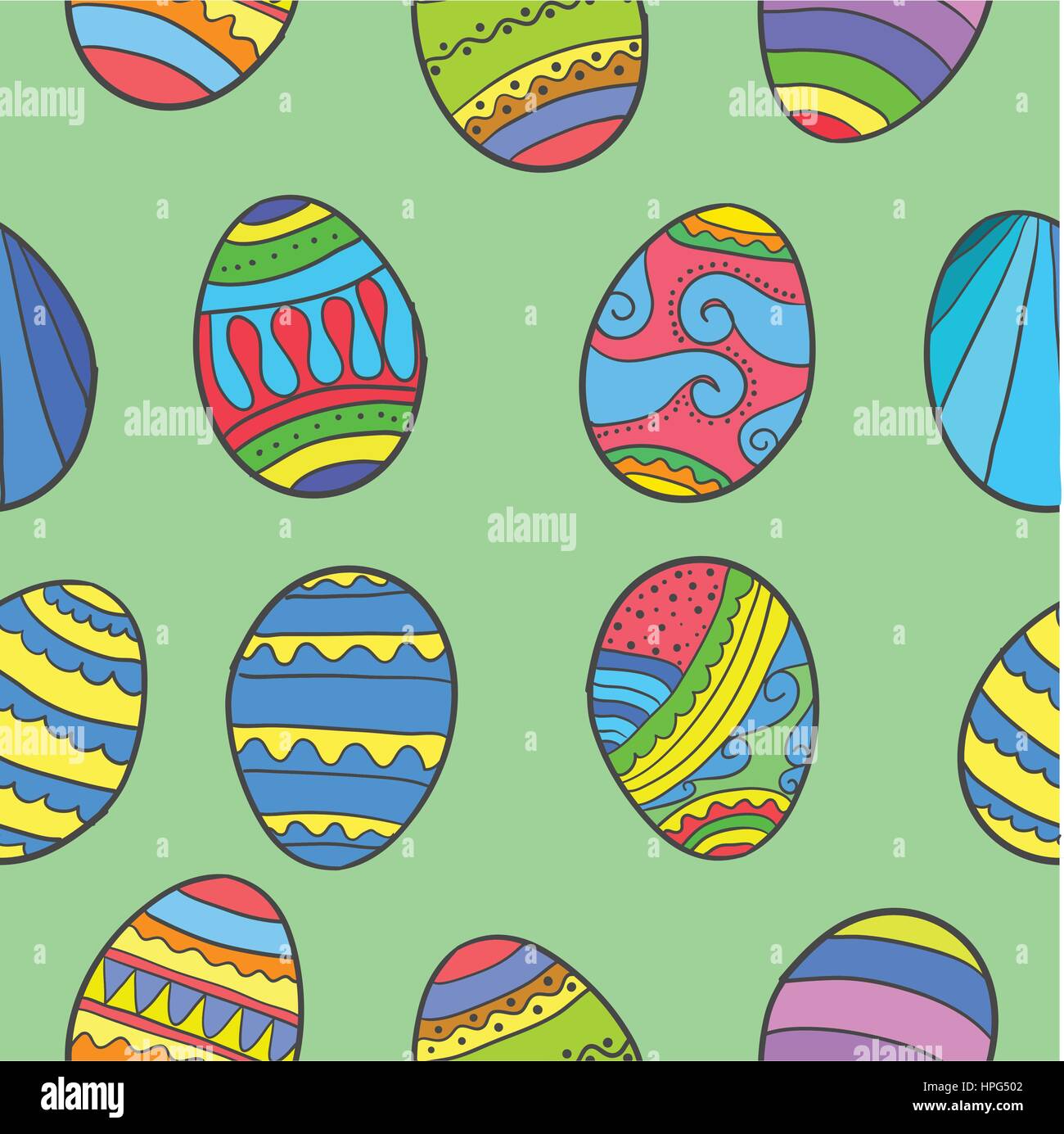 Doodle of easter egg various Stock Vector Image & Art - Alamy