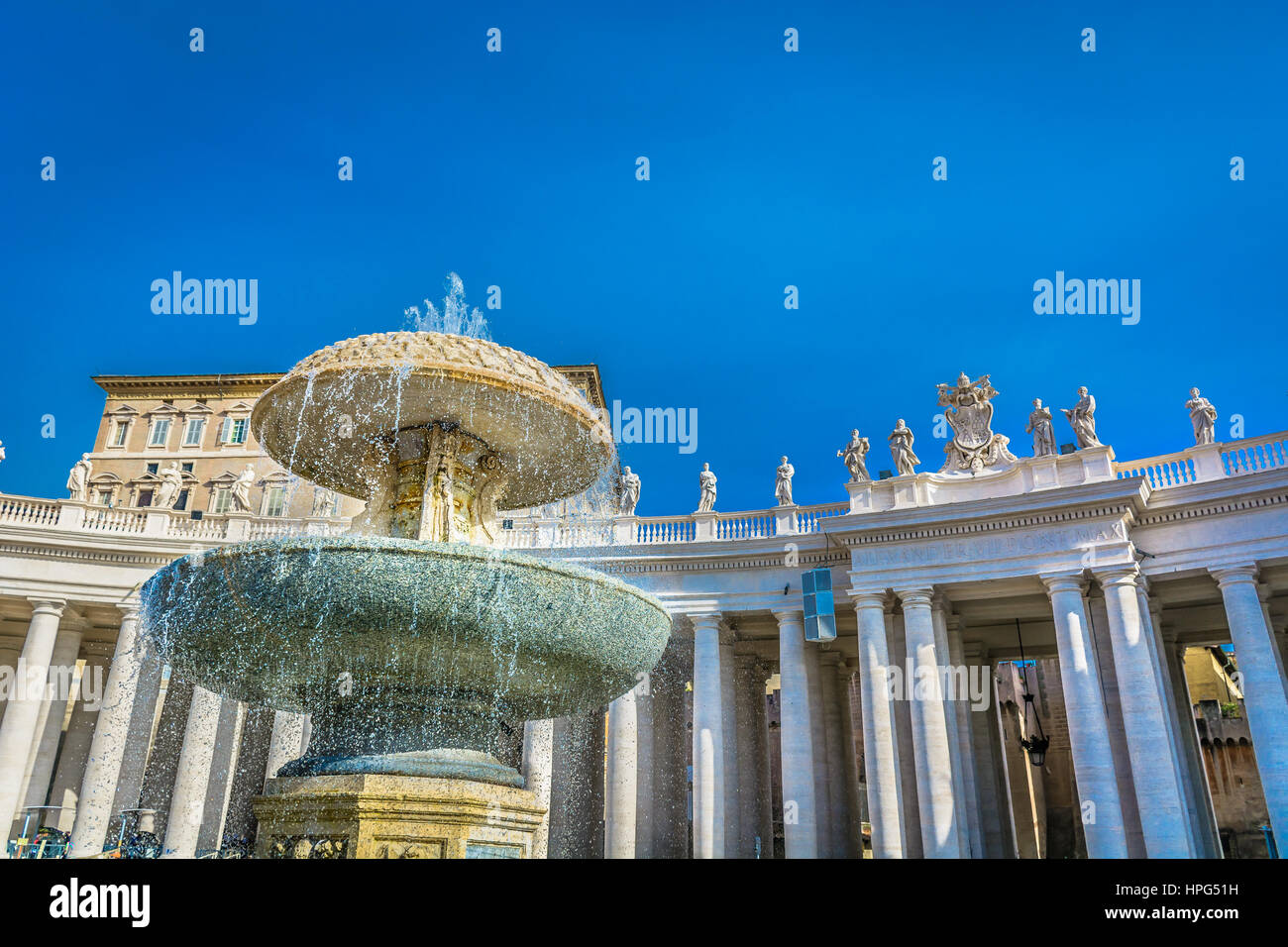 Fountain vatican sculpture hi-res stock photography and images - Alamy