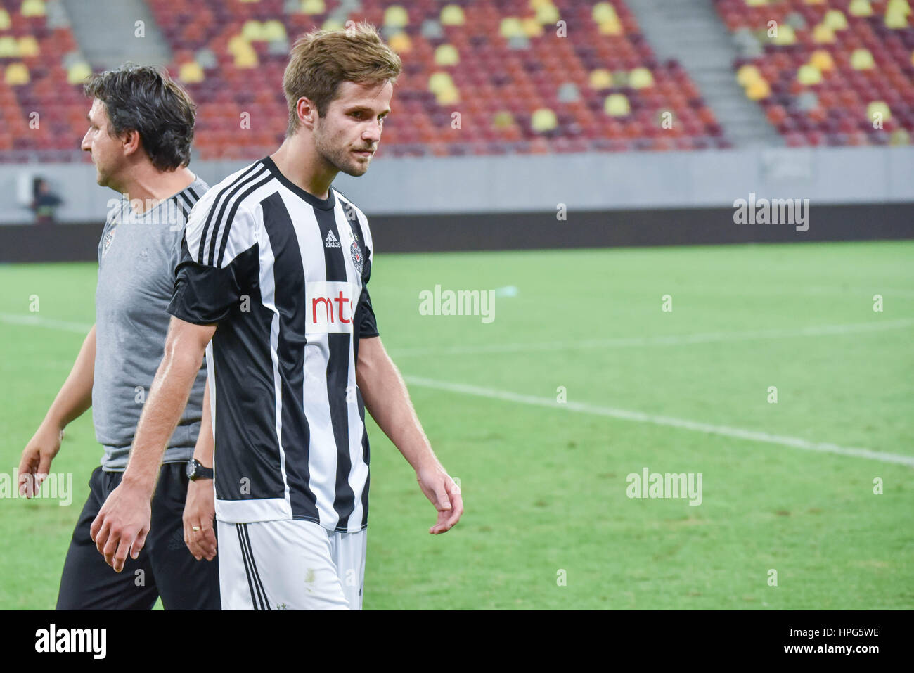 July 18, 2015: Nemanja Petrovic #5 of Partizan Belgrade FK SRB during ...