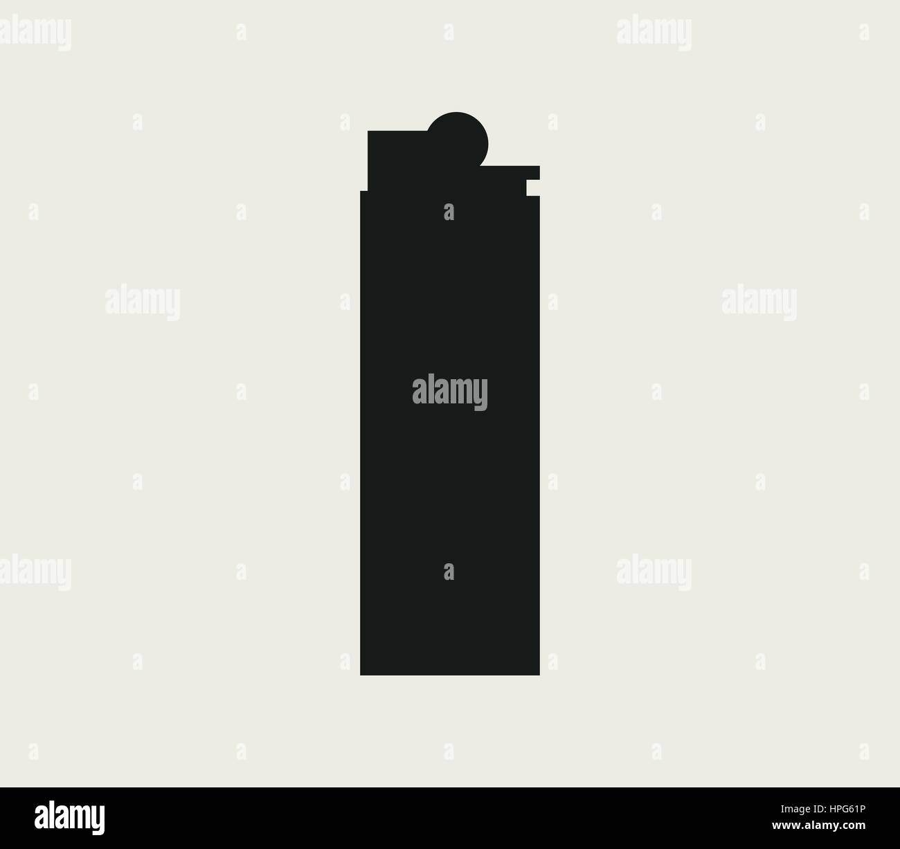 Lighter cutout Stock Vector Images - Alamy