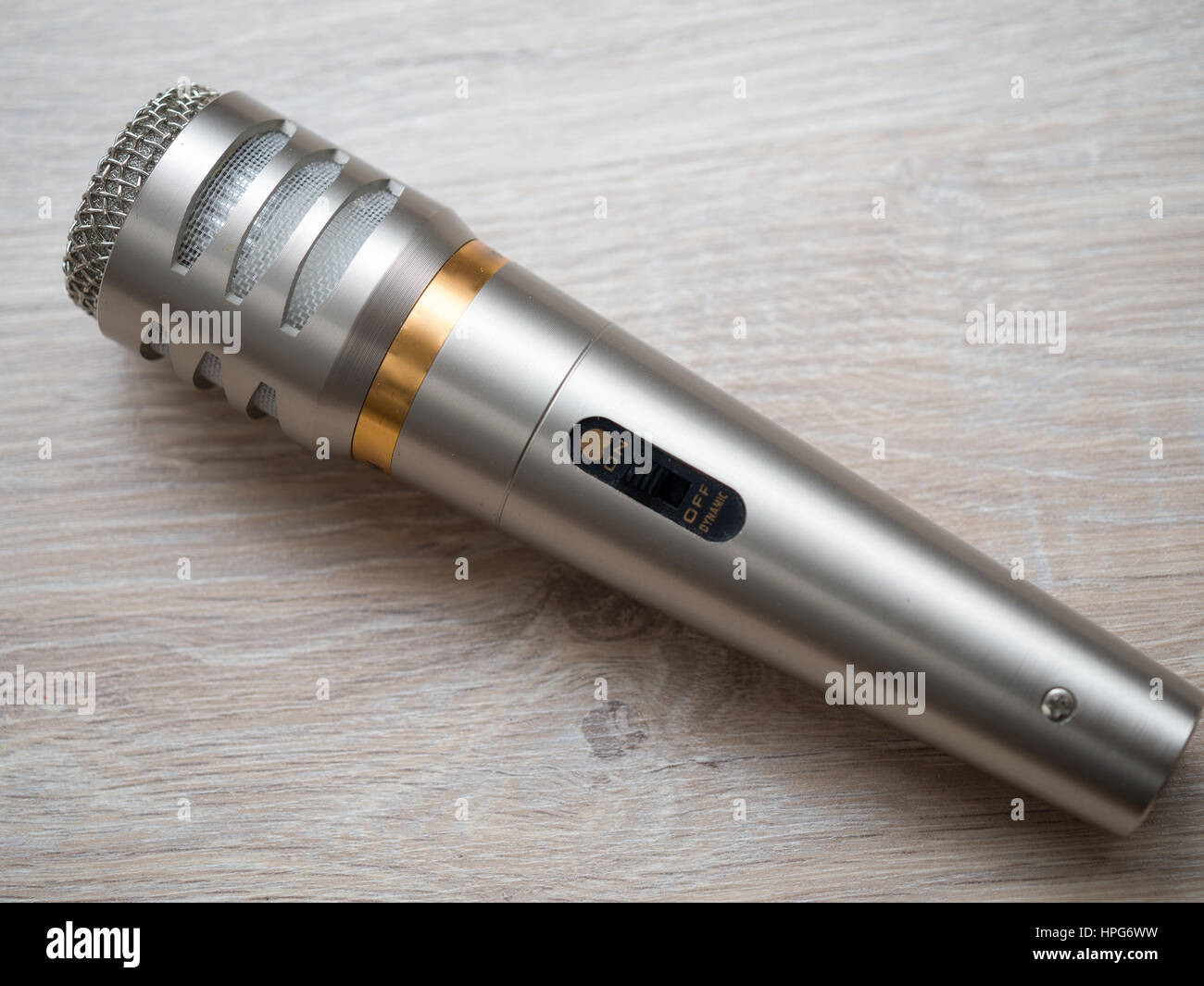 Microphone to record Stock Photo - Alamy