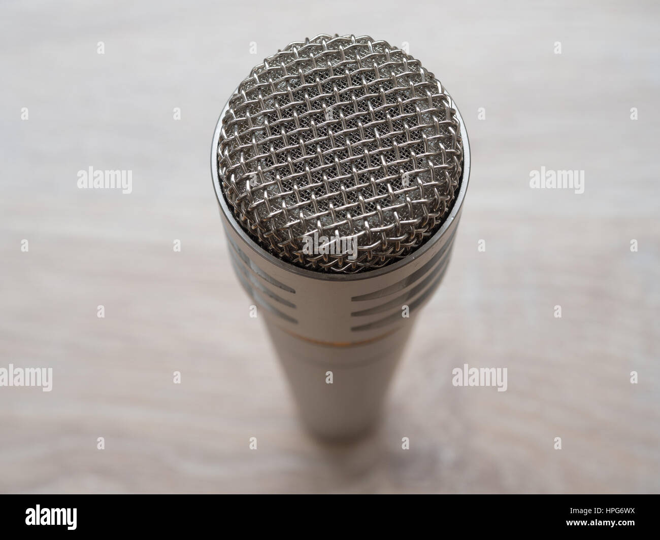 Microphone to record Stock Photo - Alamy