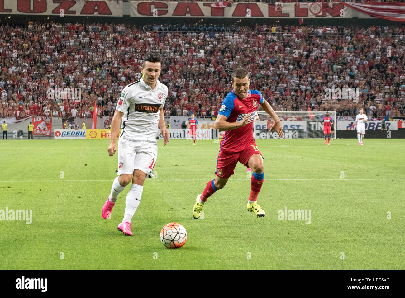 August 9, 2015: Cosmin Gabriel Matei #10 of Dinamo Bucharest and ...