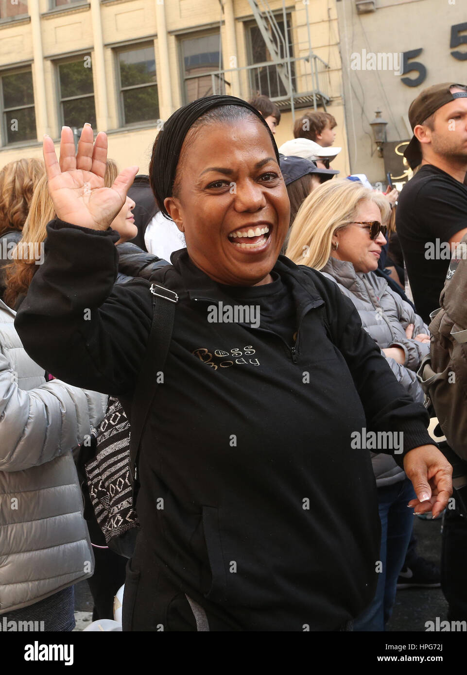 Women's March in Los Angeles, California Featuring: Tonya Reneé Banks ...