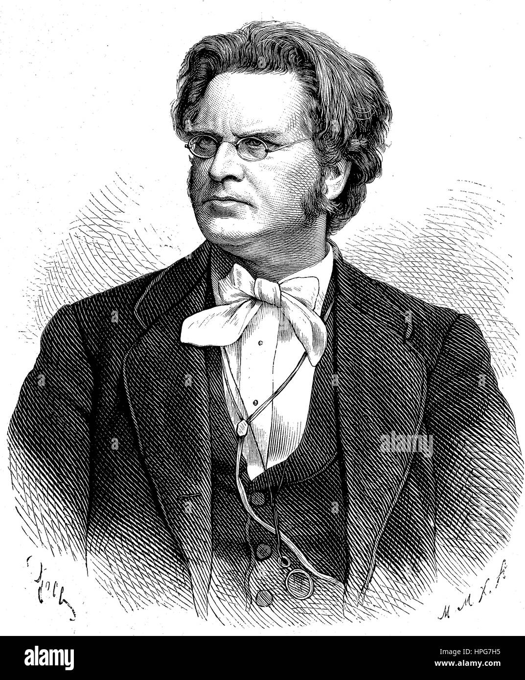 Bjørnstjerne martinius bjørnson 1832 1910 Black and White Stock Photos ...