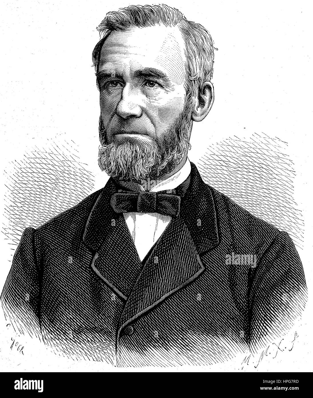 Bernhard Windscheid, 1817 - 1892, was a German jurist and a member of ...