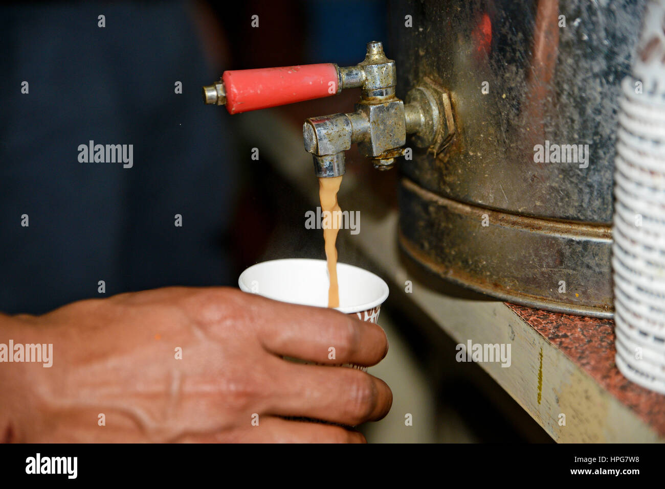 Indian tea maker hi-res stock photography and images - Alamy