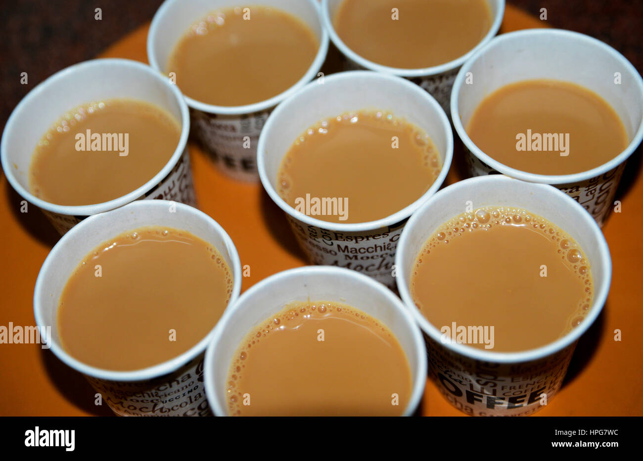 Glass disposable hot drinks hi-res stock photography and images - Alamy