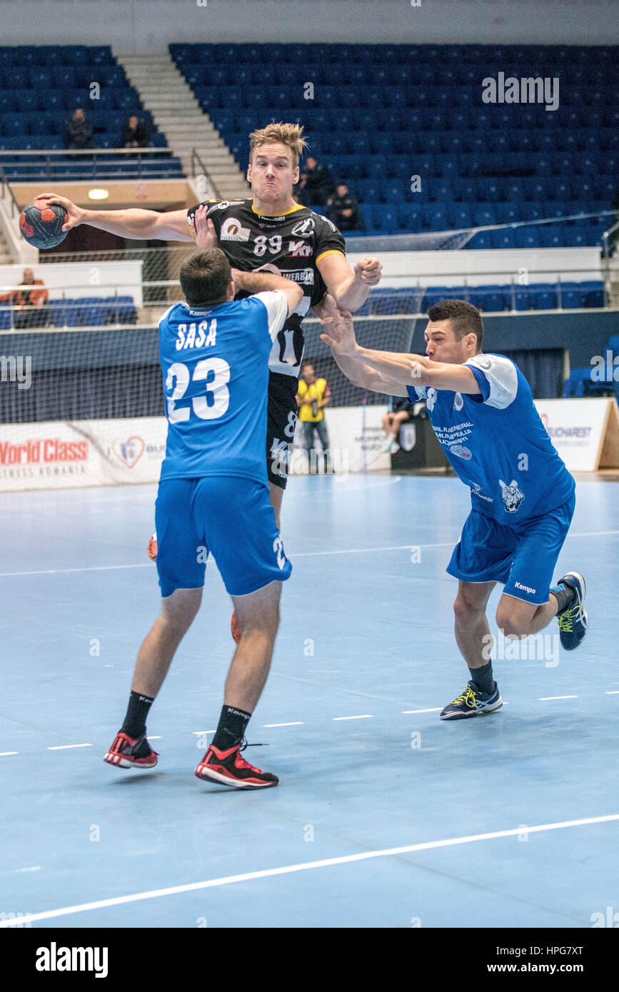 October 11, 2015: Lie Hansen #89 of Bregenz Basketball in action during ...