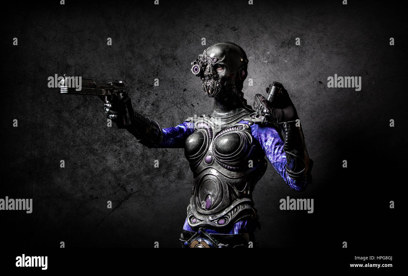 Profile of a robot hi-res stock photography and images - Alamy