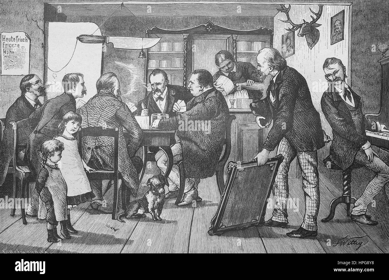 Bier deutschland Black and White Stock Photos & Images - Alamy