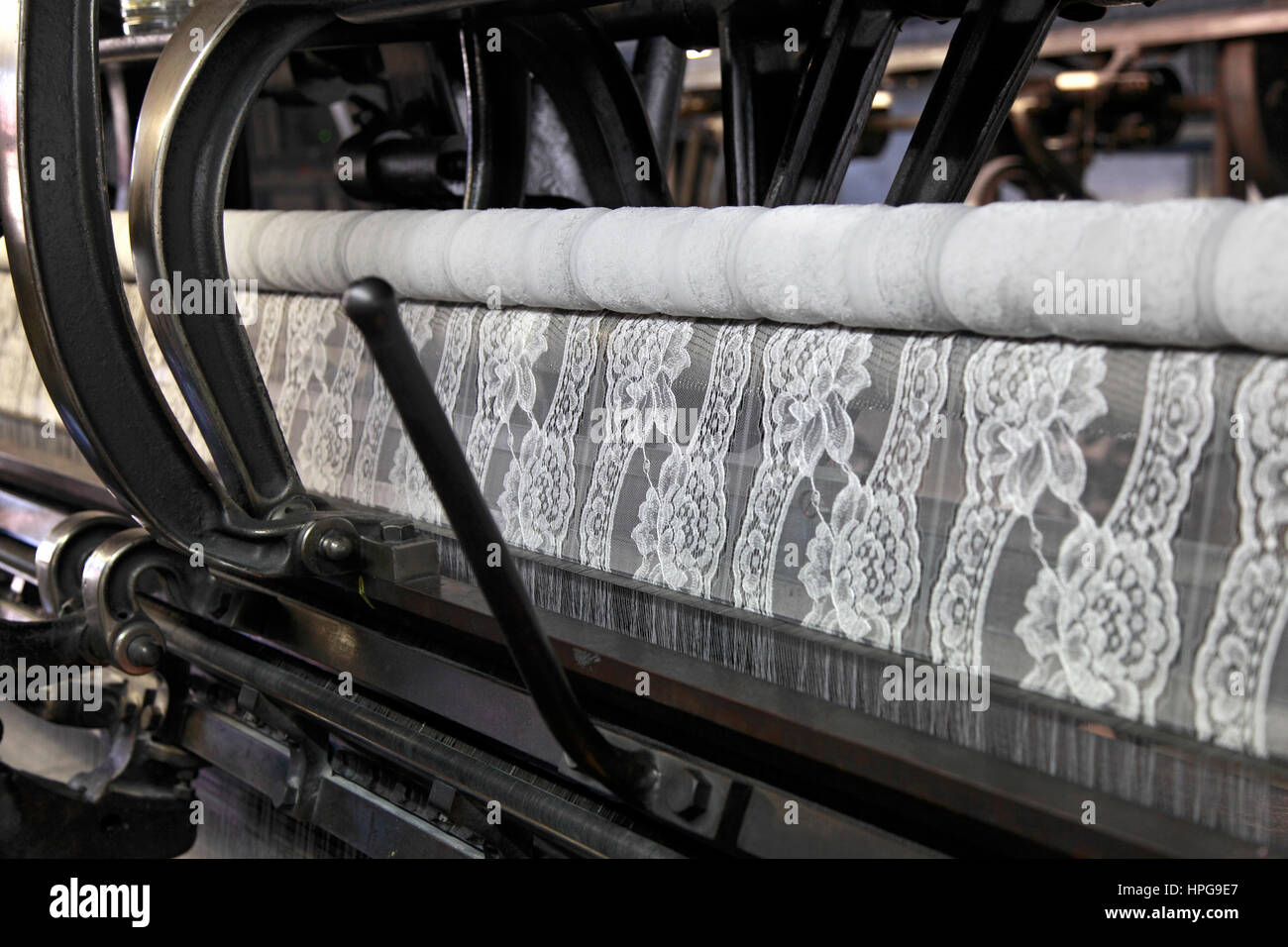 Lace factory hi-res stock photography and images - Alamy