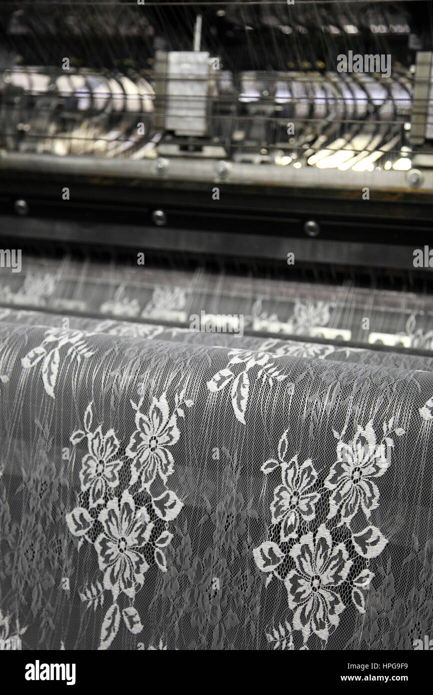 Lace factory hi-res stock photography and images - Alamy
