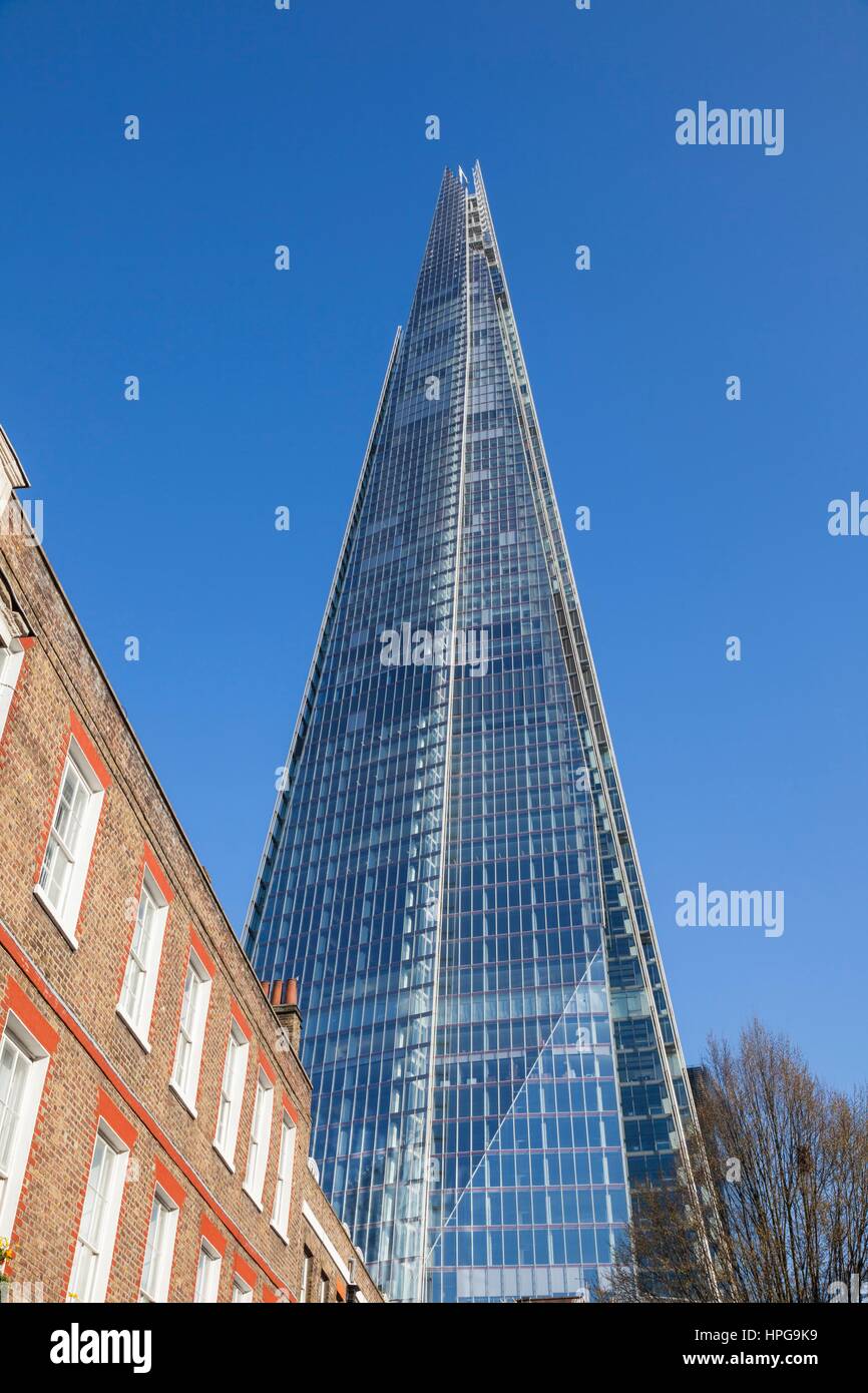 England, London, Southwark, The Shard (architect: Renzo Piano Stock ...