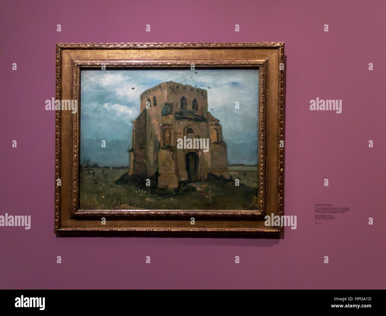 France, Arles, Van Gogh Foundation, painting by Vincent Van Gogh Stock ...