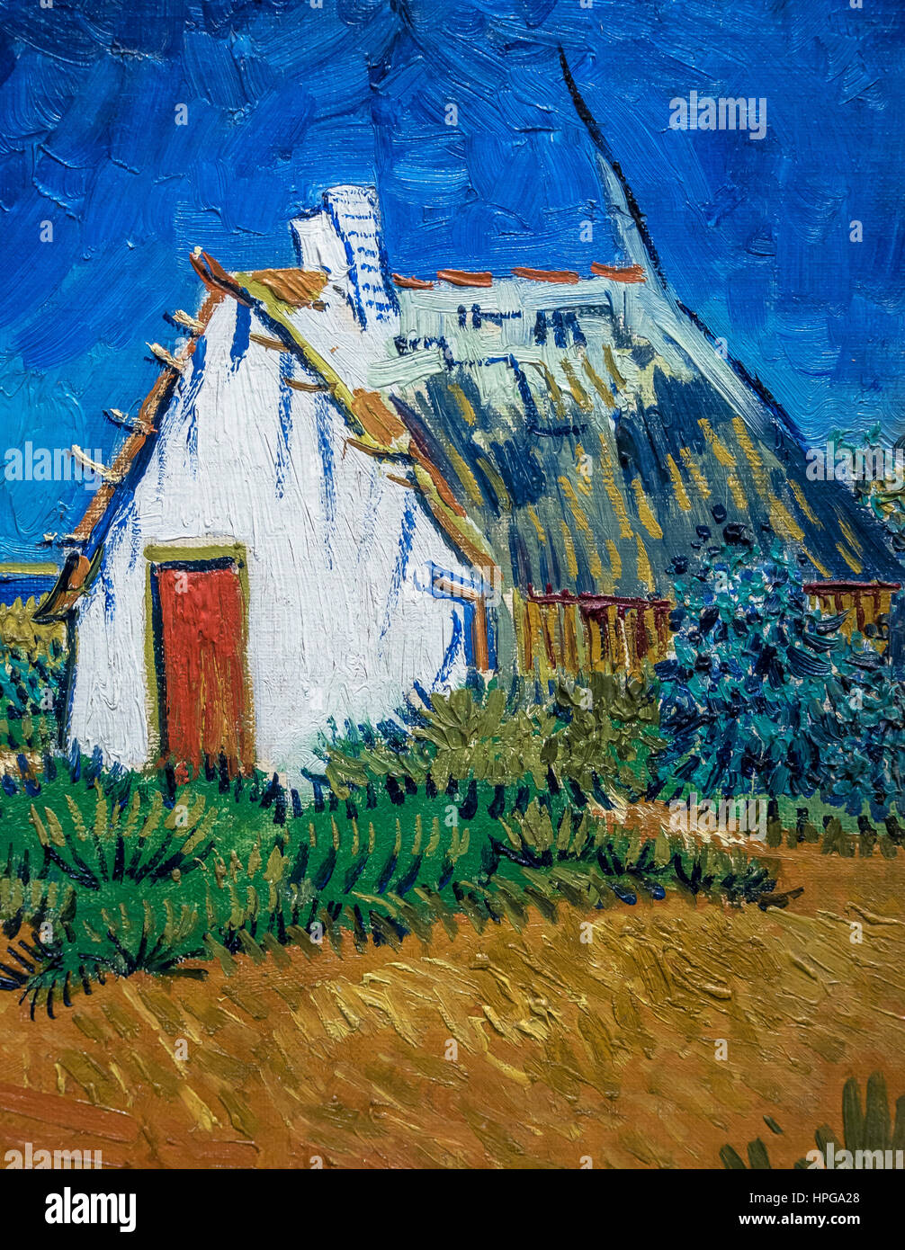 France, Arles, Van Gogh Foundation, painting detail Stock Photo - Alamy