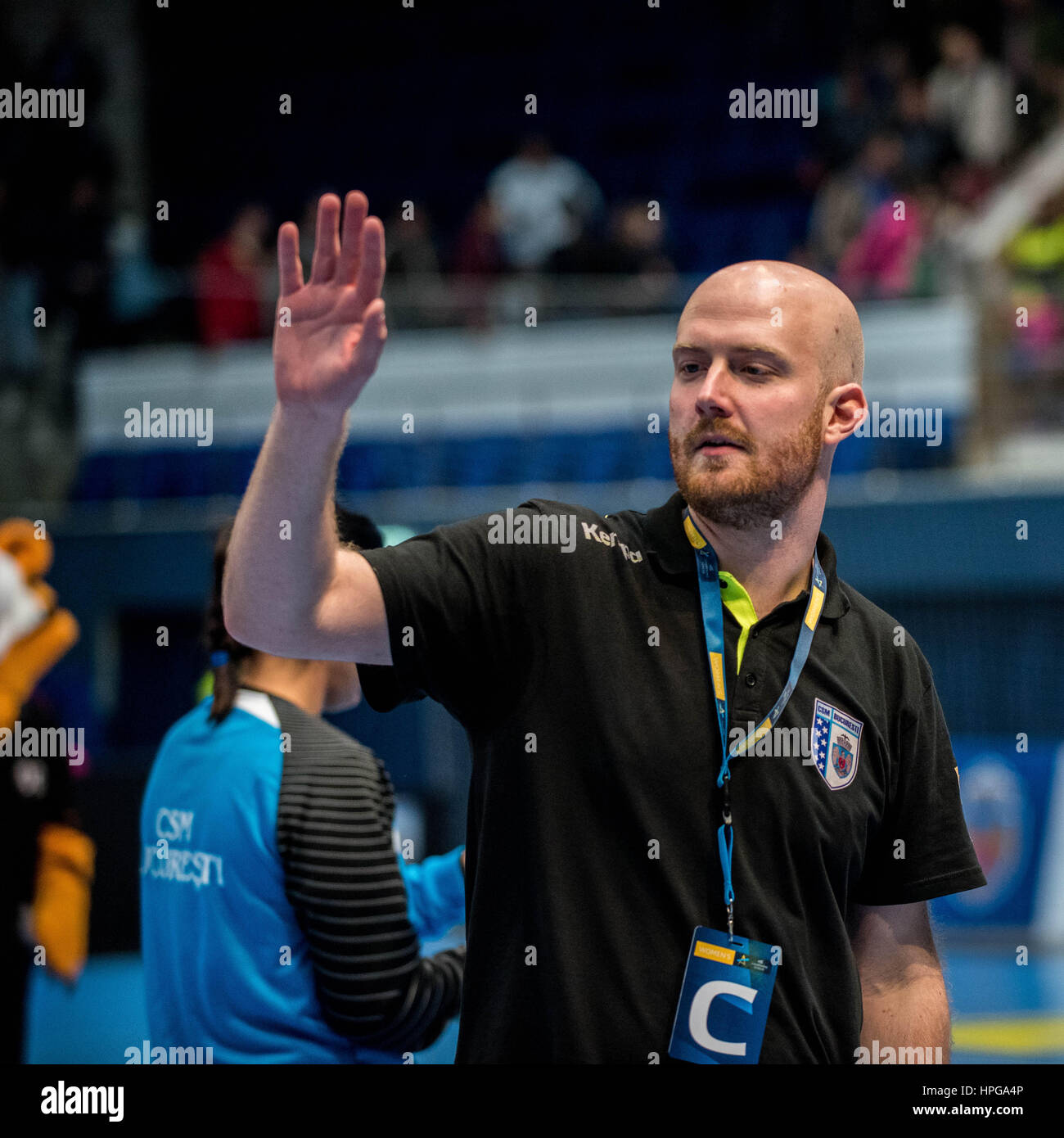 October 16, 2015: Rasmus Rygaard Poulsen the assistant coach of CSM ...
