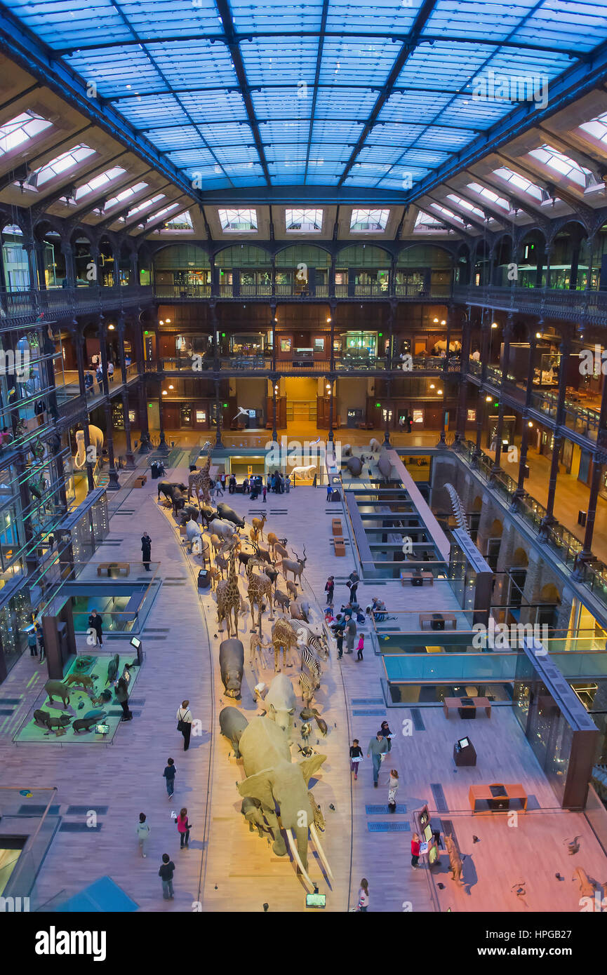 France. Paris 5th district. The Jardin des plantes (Garden of Plants ...