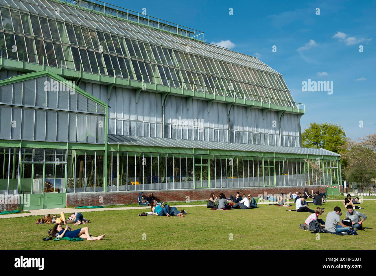 France. Paris 5th district. Jardin des plantes (Garden of Plants) The ...