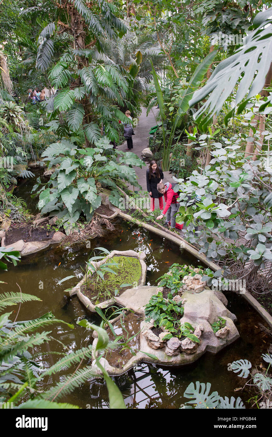 France. Paris 5th district. The Jardin des plantes (Garden of Plants ...