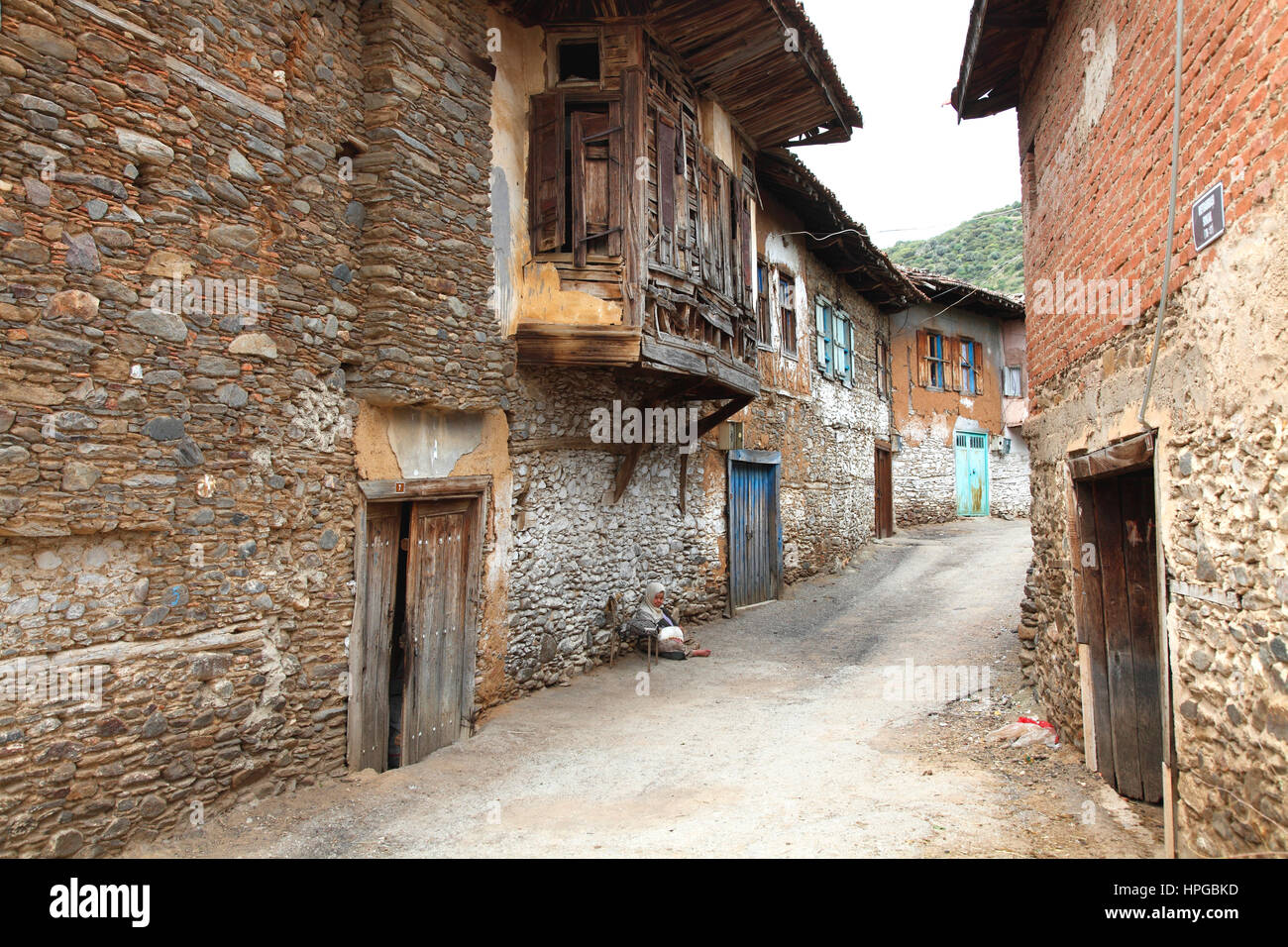 Turkey, province of Izmir, Odemis district, village of Birgi ...