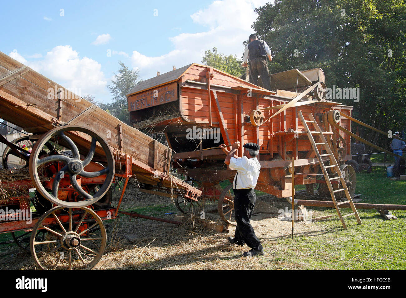 France, Seine et Marne. Provins. Medieval city. The Harvest Festival ...