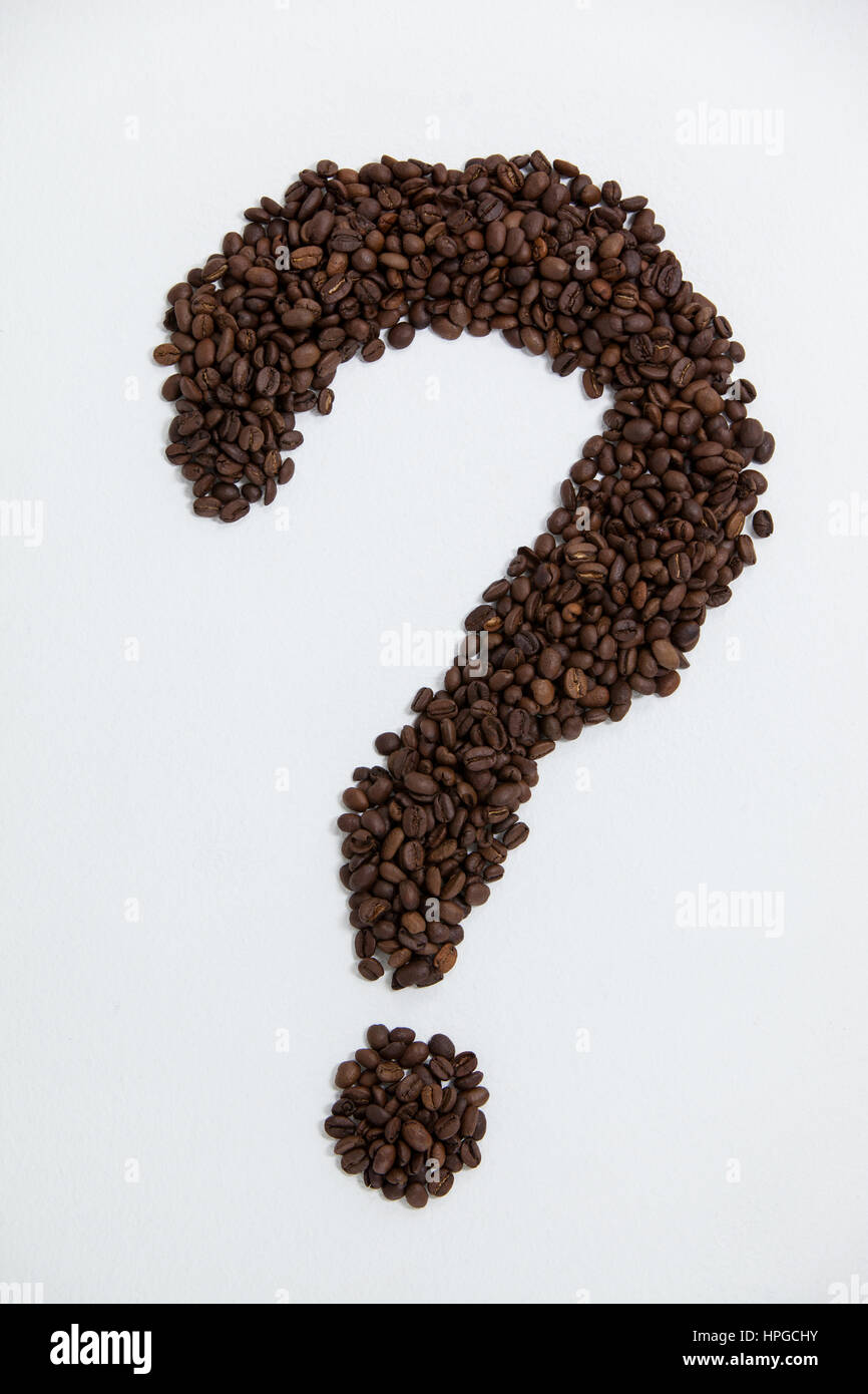 Coffee question mark hi-res stock photography and images - Alamy
