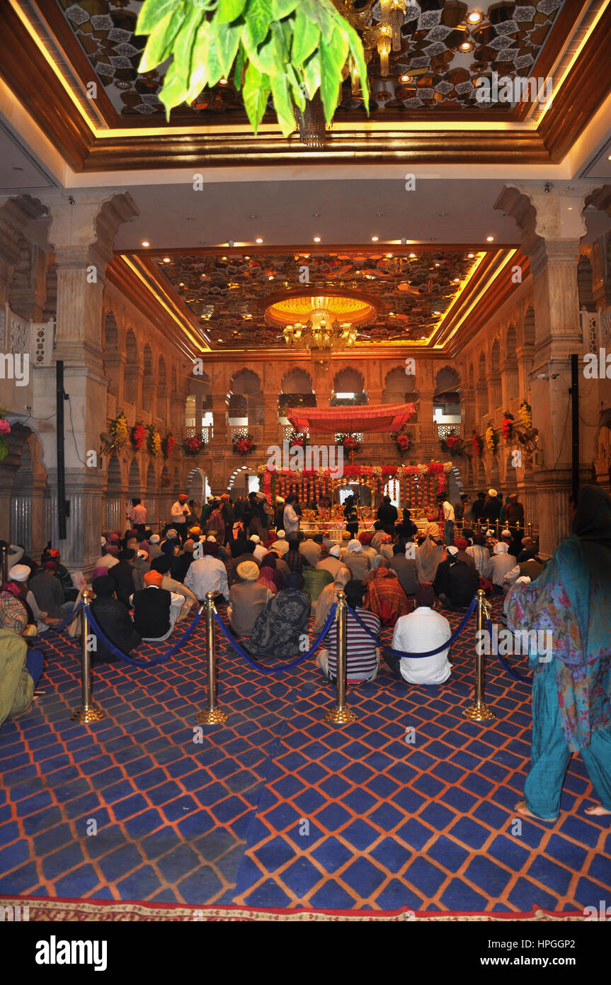 Photography Inside of a Sikh Gurudwara Temple India Asia (Photo ...