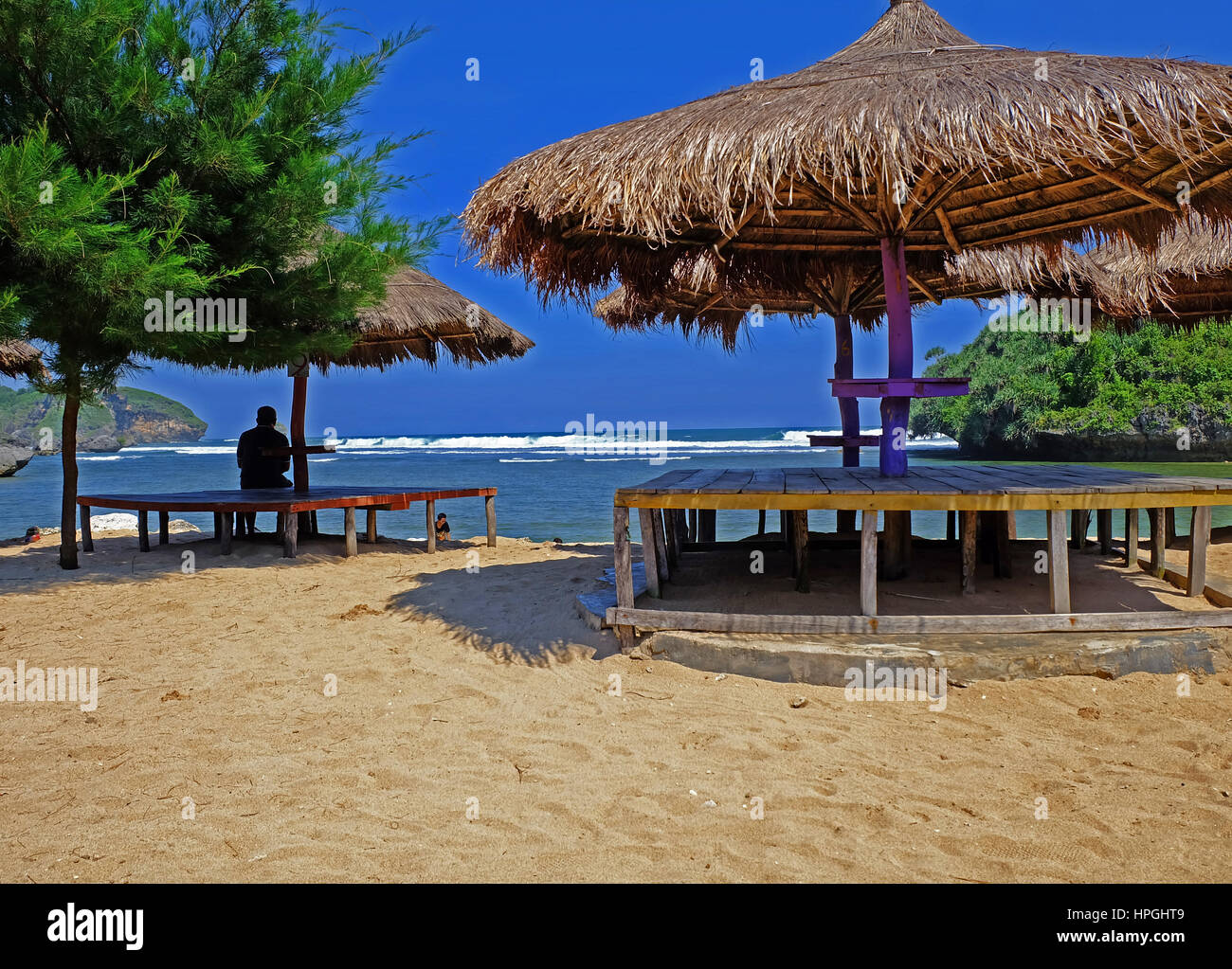 Kukup an Sepanjang beach in Yogyakarta, Indonesia Stock Photo - Alamy